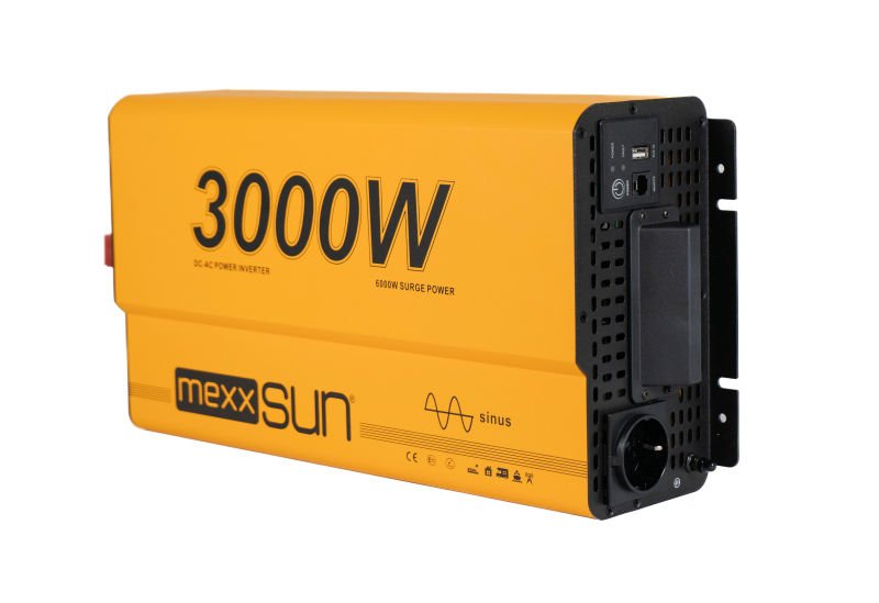 Mexxsun 12V 3000W Tam Sinüs Inverter | Aldemir Solar Market Ürünleri